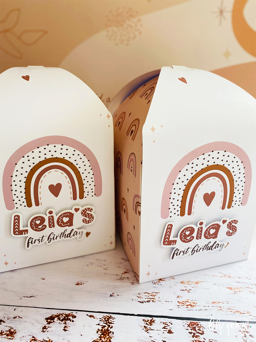 Large Boho Rainbow Boxes - Pack of 12 – Lily Young Designs