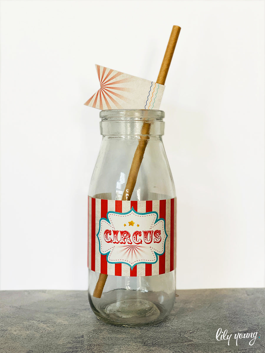 Circus Bottles | Birthday’s | Lily Young – Lily Young Designs