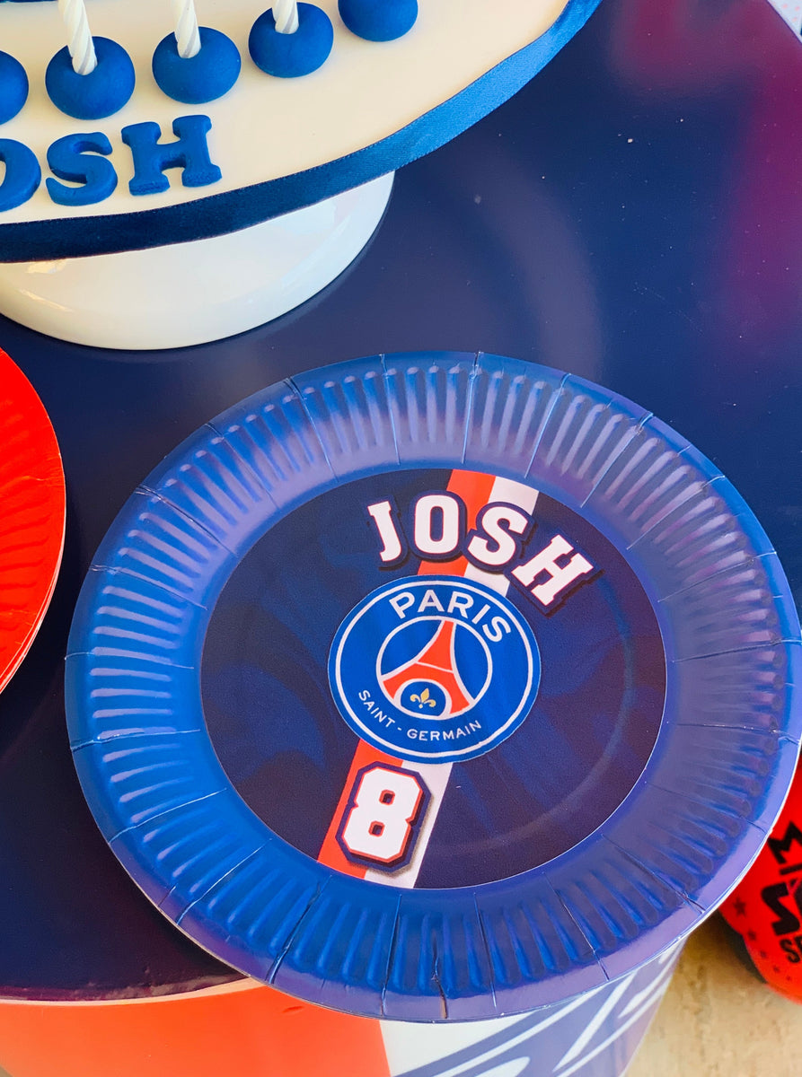 PSG Paper Plate with sticker - Pack of 12 – Lily Young Designs