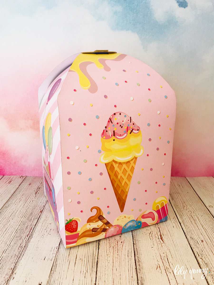 Large Pink Ice Cream Boxes - Pack of 12 – Lily Young Designs